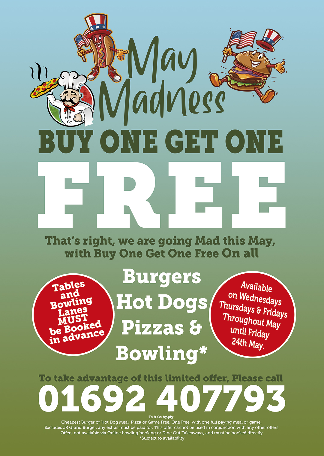 Dine – JR's Stomp Dine Strike – North Walsham